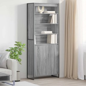 Vysoké skříně Šedá Sonoma 79 x 36 x 200 cm Kompozitní dřevo 3403043