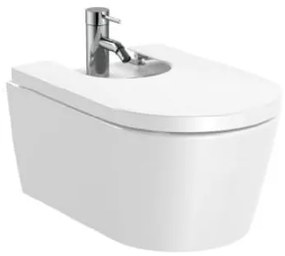 Roca Inspira - Závěsný bidet, s přepadem, otvor pro baterii, bílá A357525000