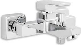 Novaservis Titania Cube Vanová nástěnná baterie bez sprchové soupravy 150 mm, chrom, 98820/1,0