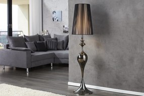 Noble Home Stojací lampa RUBERA, 160 cm, černá