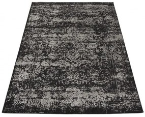 Kusový koberec ALESTA H182A antracitový Rozměr: 80x200 cm