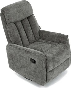 Polohovací křeslo šedé TV-H9327 GREY2