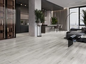Mexen Boone vzorek vinylových panelů SPC 6,5 mm, podložka IXPE 1,5 mm, 4 V-drážka, Dub - F1054-S