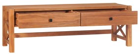vidaXL TV stolek 140 x 40 x 45 cm teakové dřevo