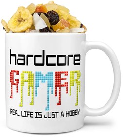 Hrnek Hardcore gamer (Náplň hrníčku: Tropická směs)