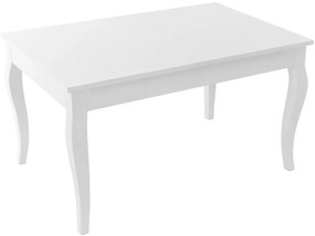Konferenční stůl 90x50 cm - bílý