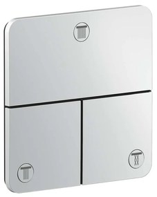 Axor ShowerSelect ID - Ventil pod omítku pro 3 spotřebiče, chrom 36781000