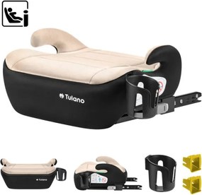 Dětský podsedák do auta Cabby 30 béžový / černý
