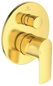 Ideal Standard Connect Air - Vanová baterie pod omítku, pro 2 spotřebiče, Brushed Gold A7035A2