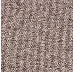 SPOLTEX Metrážový koberec BALANCE / 92 HNĚDÝ BARVA: Hnědá, ŠÍŘKA: 4 m