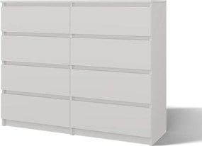 FALCO Komoda Malvína M8 120 bílá