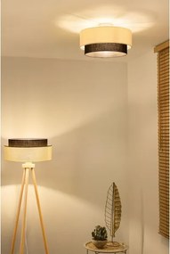 Brilagi - LED Stropní svítidlo BOHO STYLE 1xE27/15W/230V pr. 40 cm krémová/hnědá