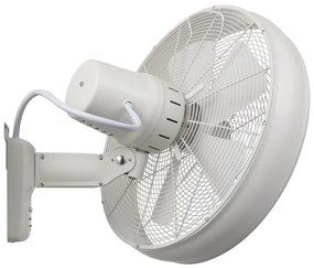Lucci Air 213128EU - Nástěnný ventilátor BREEZE 55W/230V bílá + dálkové ovládání