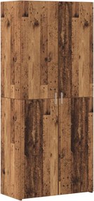 Úložná skříňka 2 ks Staré dřevo 80 x 42,5 x 225 cm 3394515