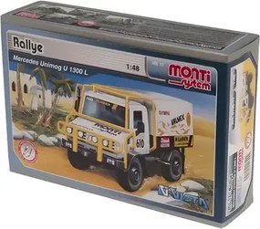 SEVA Stavebnice Monti System MS 17 - Rallye Mercedes Unimog / 1:48 / o