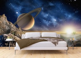 Fototapeta na míru Velkolepý Saturn | Vliesová fototapeta na zed' | DFTNXXL1126
