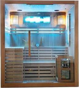BPS-koupelny Finská sauna Relax HYD-3942 180x160, 4-5 osob