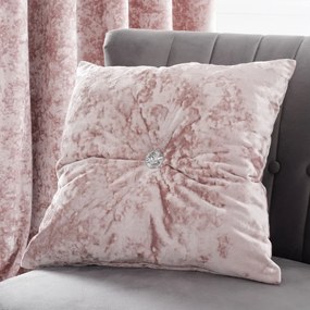 Dekorační polštář 45x45 cm Crushed Velvet Diamante – Catherine Lansfield