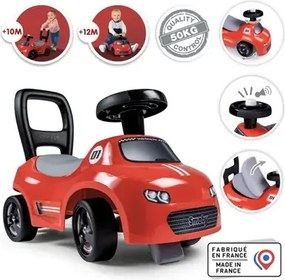 Smoby Odrážedlo Auto Červená / od 10 měsíců