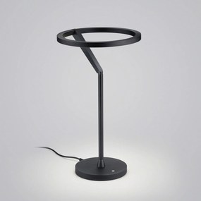 Helestra Elara LED stolní lampa down dim černá