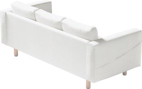 Potah na pohovku IKEA Norsborg 3-místná barva krémová látka pletený vzor