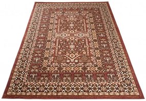 Klasický kusový koberec EUFRAT N634A hnědý Rozměr: 70x140 cm