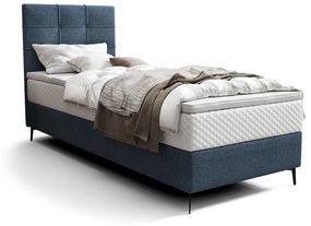 Jednolůžková postel 80 cm Infernus Bonell (modrá) (s roštem, s úl. prostorem). 1082264