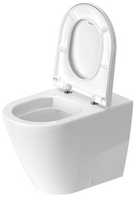 Duravit D-Neo - Stojící WC Duravit Rimless s HygieneGlaze 370 x 580 mm, bílá 2003092000