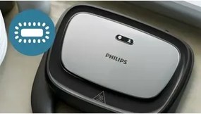 Philips HD2350/80 stříbrná / Toustovač / 750 W / 3 vyměnitelné plotýnk