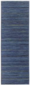 NORTHRUGS - Hanse Home koberce Kusový koberec Lotus Blau Meliert 102444 – na ven i na doma - 80x240 cm