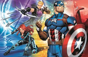 TREFL PUZZLE Avengers/Hrdinové mini 20x13cm 54 dílků 4 druhy tr54166
