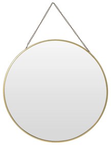 Závěsné zrcadlo Glamour, zlaté