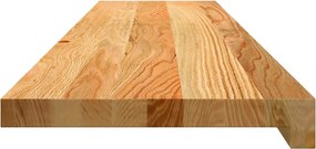 Nášlapy na schody 8 ks světle hnědé 110x25x2 cm masivní dub 3282969