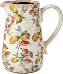 Dekorativní keramický džbán s citróny Lemon Grove M - 17*12*18 cm