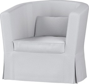 Potah na křeslo IKEA Ektorp Tullsta barva bílá látka pletený vzor