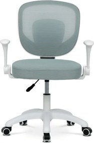 Dětská otočná židle zelená KA-K1062 GRN