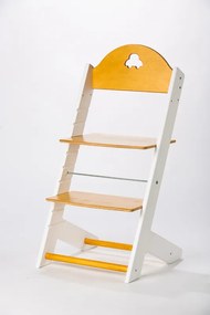 Lucas Wood Style rostoucí židle MIXLE -  bílá/dub rostoucí židle MIXLE: bez motivu
