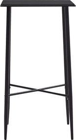 Barový stůl Sonoma - MDF - 60x60x111 cm | černý