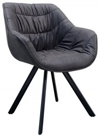 The Dutch Comfort židle šedá
