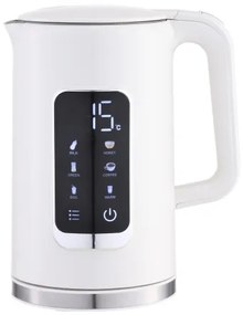Rychlovarná konvice s LCD displejem 1,7 l 2200W/230V bílá + cest. hrnek 450 ml