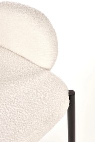 Designová židle K477 krémová