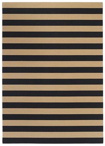 Koberec Big Stripe: Béžovo-černá 200x300 cm