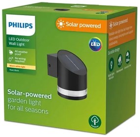 Philips - LED Solární nástěnné svítidlo FYCE LED/1,5W/3,7V 1200 mAh IP44