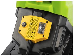 Fieldmann FZD 4020-E Drtič větví Příkon 2 500 W, Max. průměr drceného odpadu 4 cm, Ochrana proti přetížení, Kolečka pro snadnou manipulaci, Box na