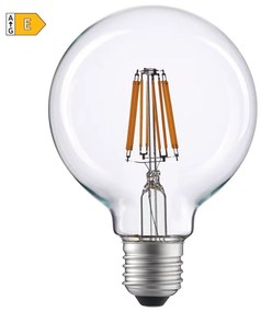 Diolamp LED Globe Filament žárovka čirá G125 10W/230V/E27/2700K/1220Lm/360°