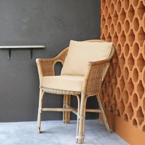 Costway Polštář na zahradní nábytek podsedák + opěrák 60 x 40 x 20 cm polštáře