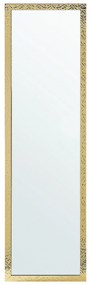 Stojací zrcadlo 40 x 140 cm zlaté BRECEY Beliani