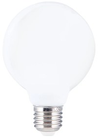 LED žárovka globe E27 8W G95 2700K opál stmívací