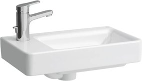 Laufen Pro S umývátko 48x28 cm otvor pro baterii vlevo h8159550001041 1595.5.000.104.1