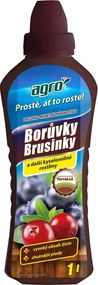 AGRO Kapalné organo-minerální hnojivo pro borůvky a brusinky 1 l